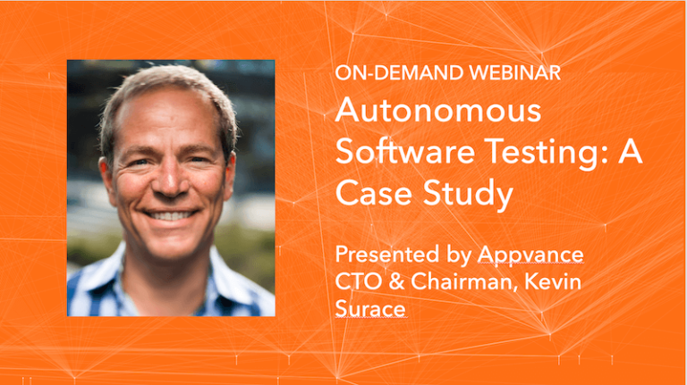 Autonomous Software Testing: A Case Study | Appvance